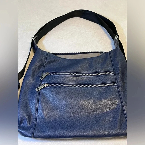 Sondra Roberts | Bags | Sandra Roberts Squared Womens Navy Blue ...